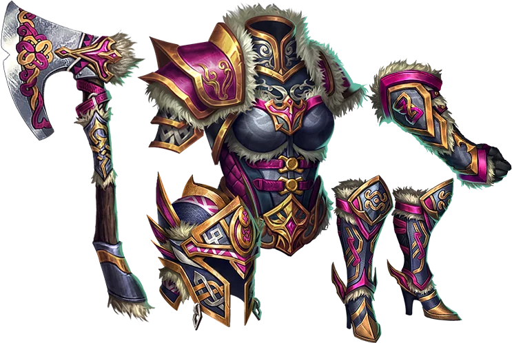 Game of War Fire Age - Demigod Twilight Warrior Gear Set | GOW Fire Age