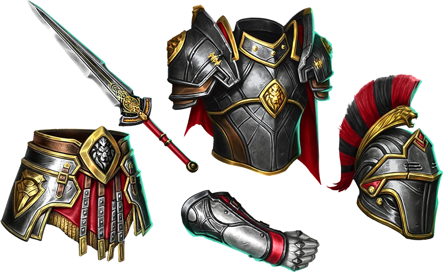 Game of War Fire Age - Dragon War Heroic Gladiator Gear! | GoW: Fire Age