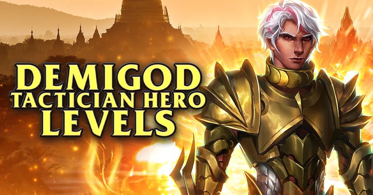 Game of War Fire Age - Demigod Tactician Hero: Level 300!
